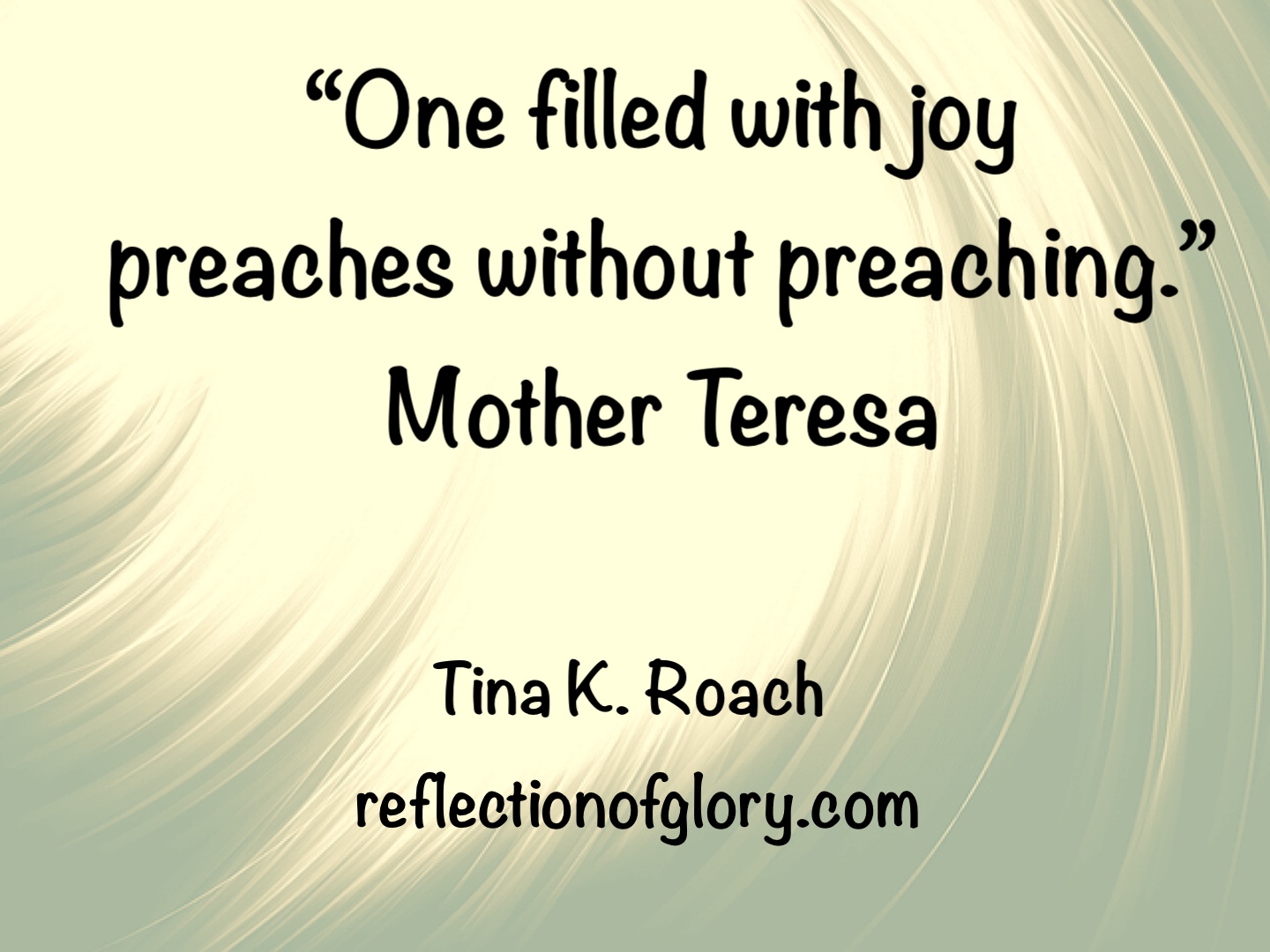 The Joy of the Lord | Reflection of Glory!